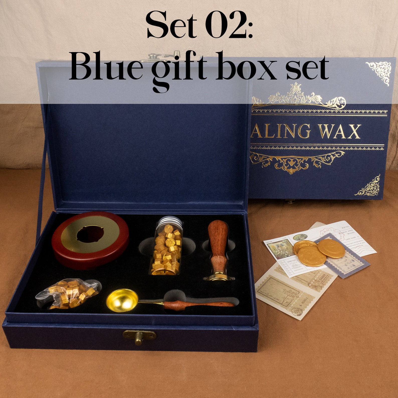 Wax Seal Stamp, Custom Wax Seal Set, Personalized Initials Stamp ...