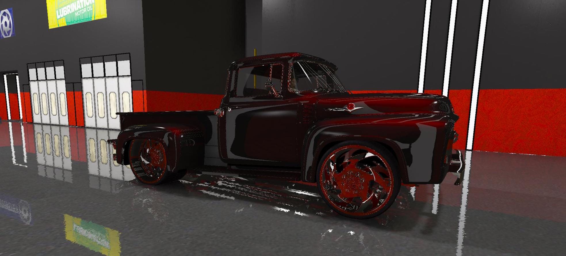 1956 Ford F100 Widebody - Etsy