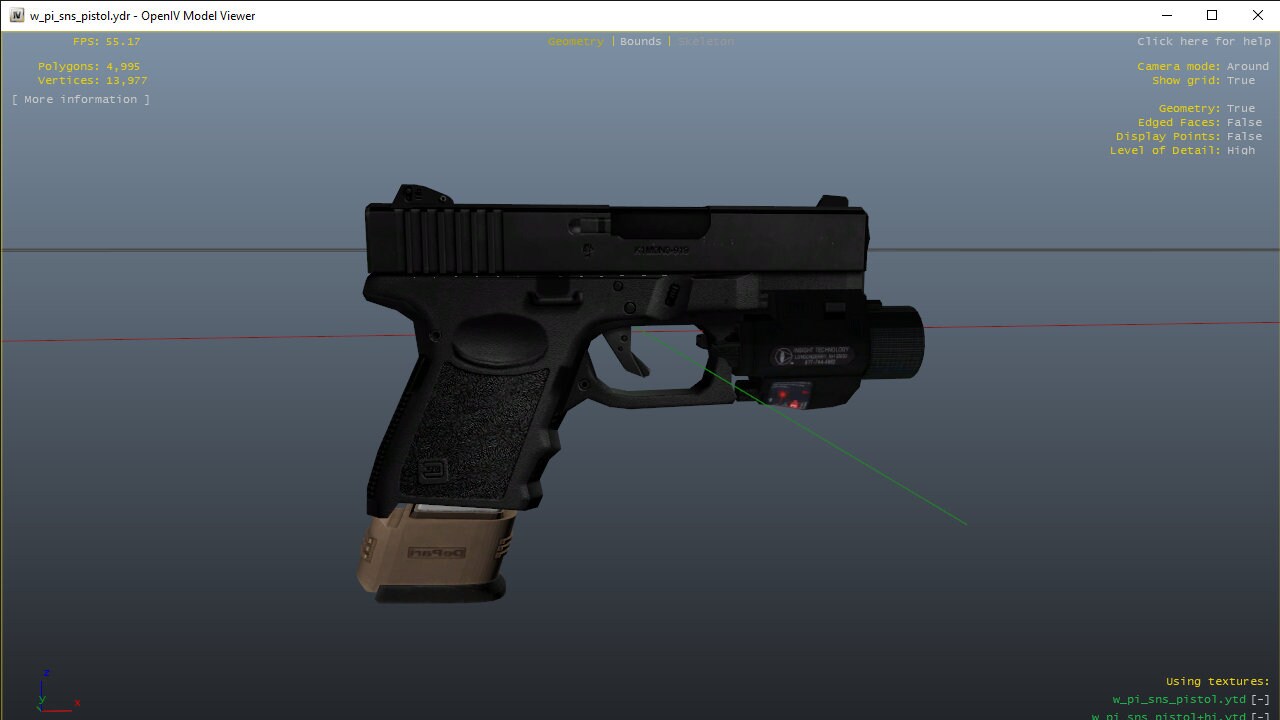 5 Gun Pack Drag and Drop Fivem Ready - Etsy