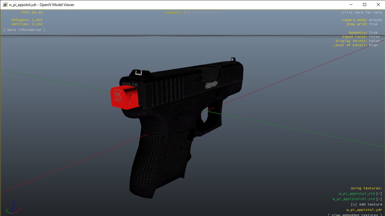 5 Gun Pack Drag and Drop Fivem Ready - Etsy