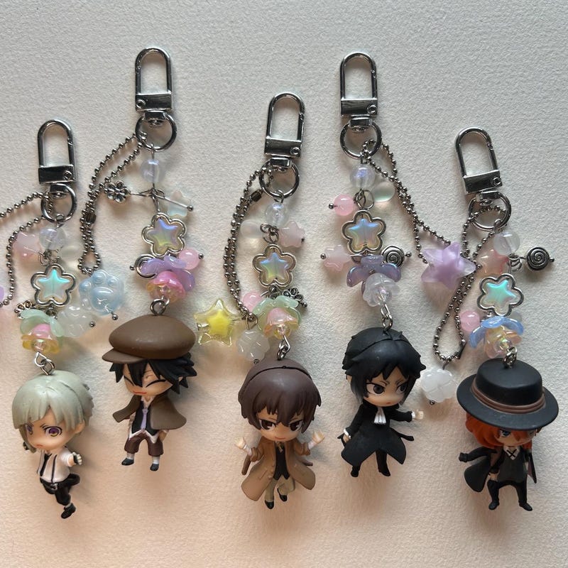 Bungou Stray Dogs Keychain - Etsy
