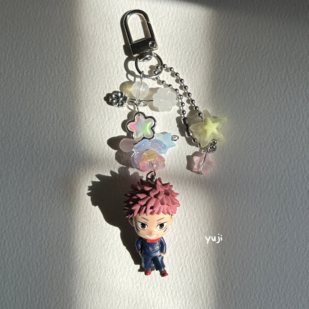 Jujutsu Kaisen Beaded Keychains - Etsy Australia