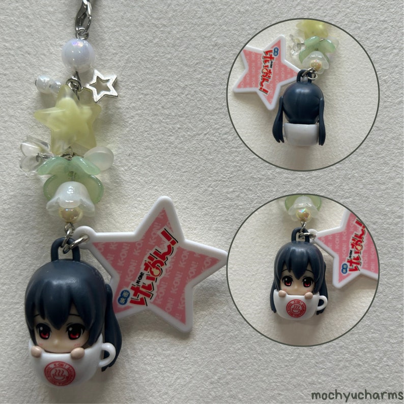 K-ON Beaded Keychains - Etsy