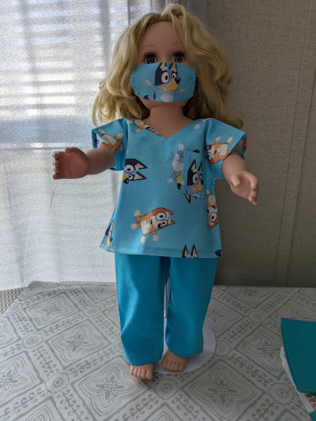 Bluey Doll Nurses Scrubs - Etsy
