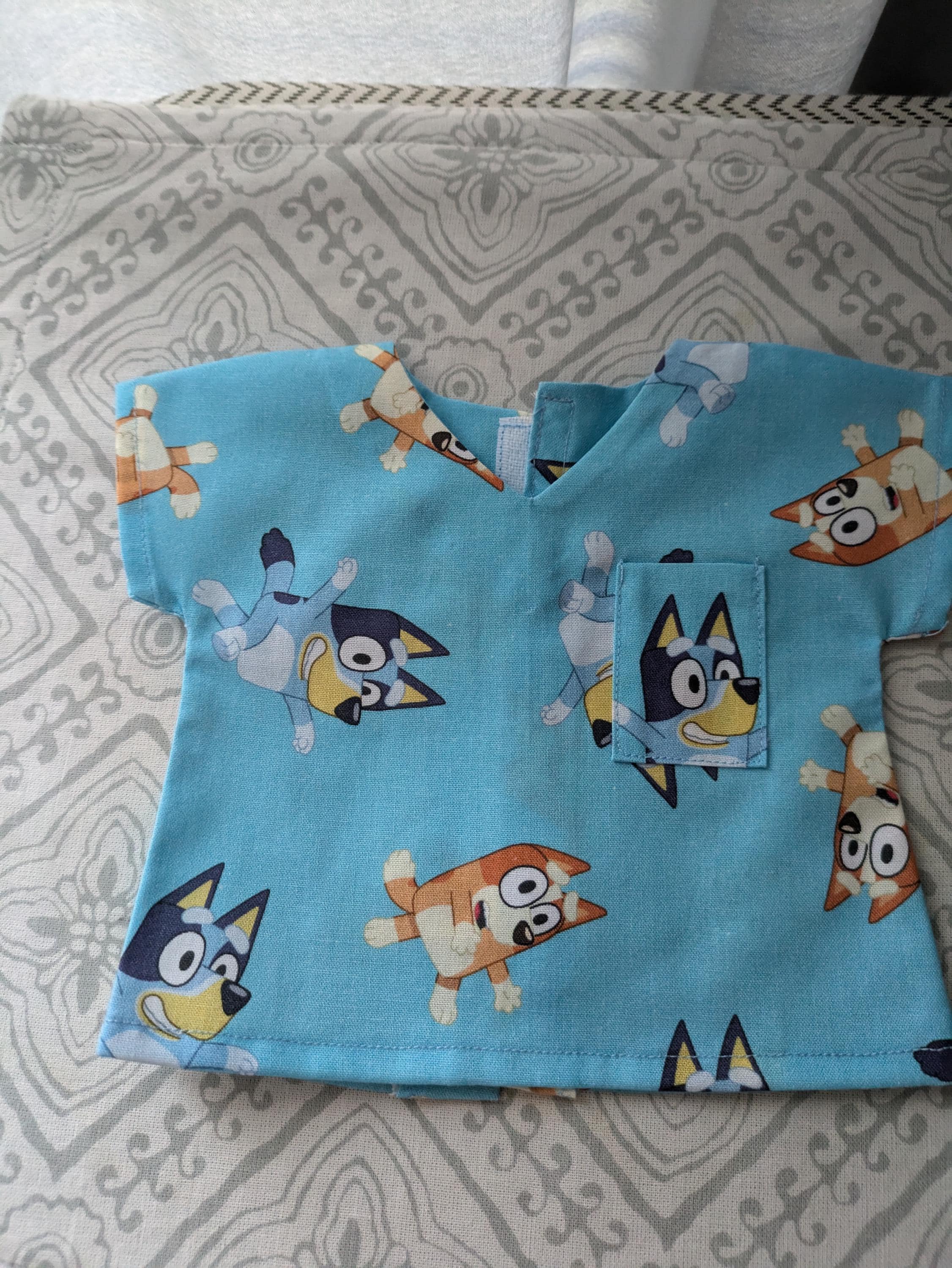 Bluey Doll Nurses Scrubs - Etsy