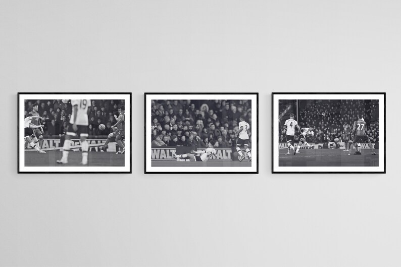 Dele Alli Iconic Goal Art – Football Wall Decor (set of 3) (digital ...