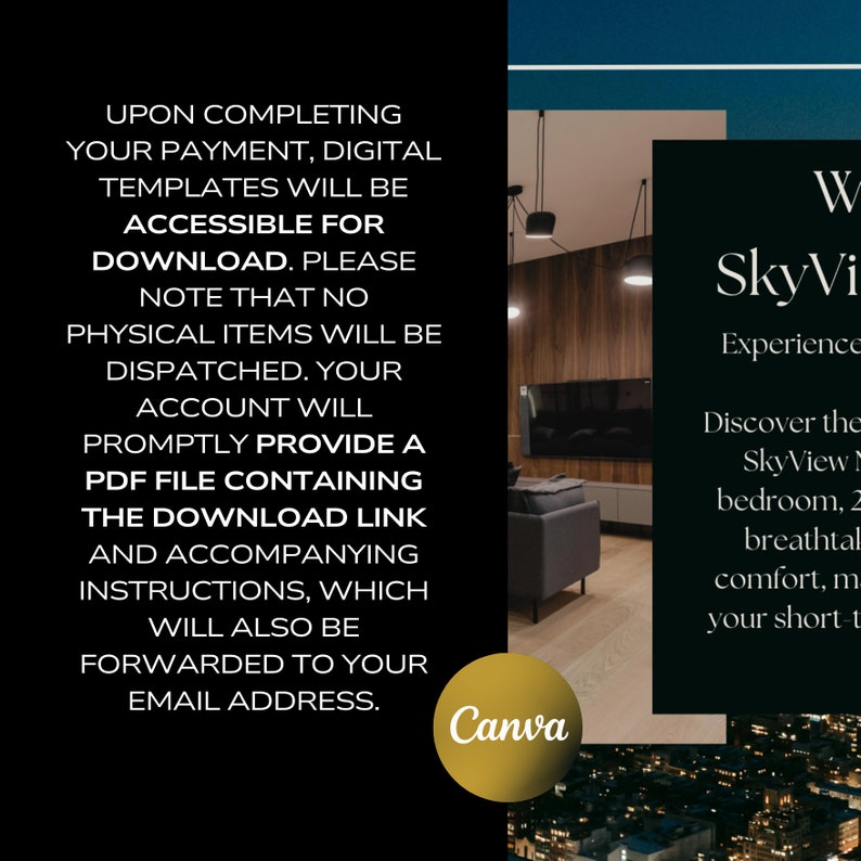 Sleek and Modern Luxury Property Canva Website Template Professional ...