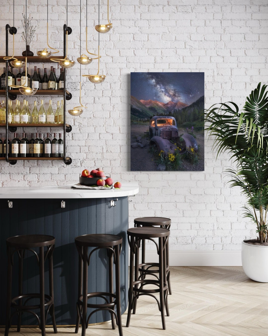 Wall Art Print Animas Forks Colorado Abandoned Truck Milkyway Nature ...