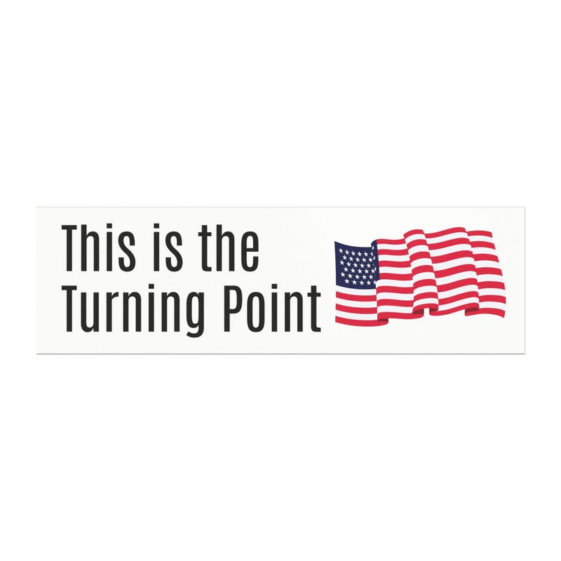 Turning Point Decal - Etsy