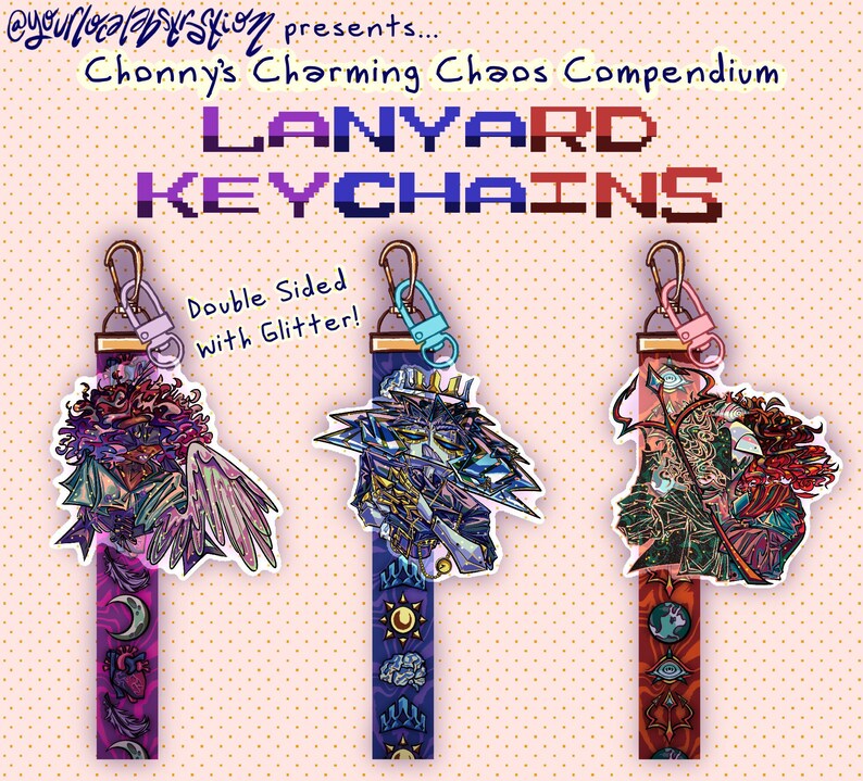 Chonny Jash Heart, Mind, Soul Double-sided Lanyard Keychains - Etsy New ...