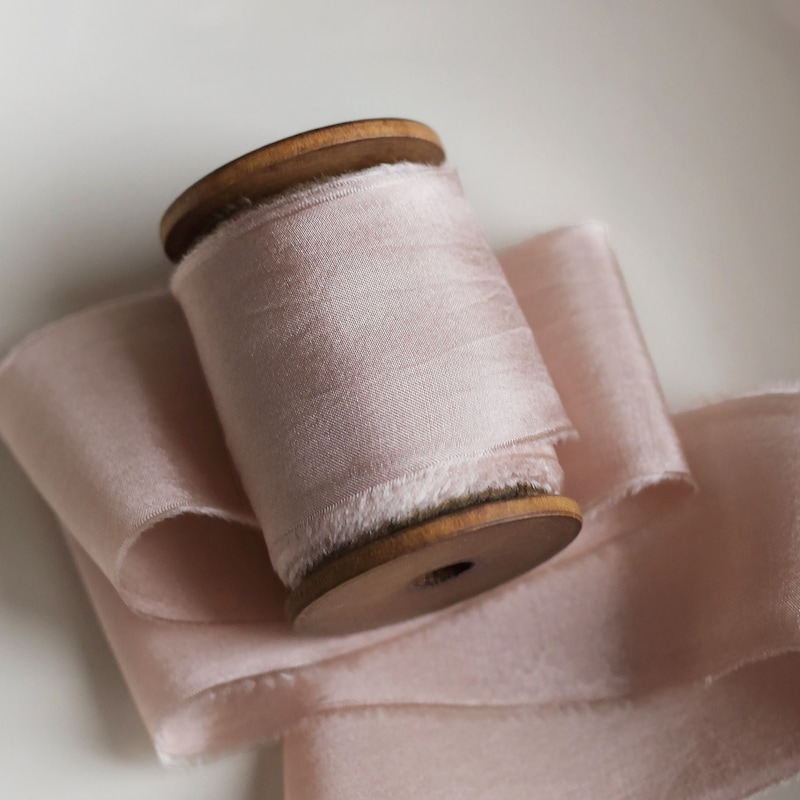 Pink Silk Ribbon - Etsy