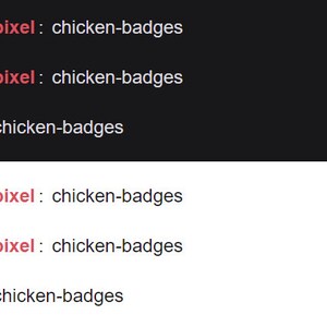Chicken | Sub Badges for Twitch | Premade Streaming Assets | Cute ...