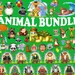 Animals MEGA Svg, Png Bundle | Jungle Animals Layered SVG | Safari ...