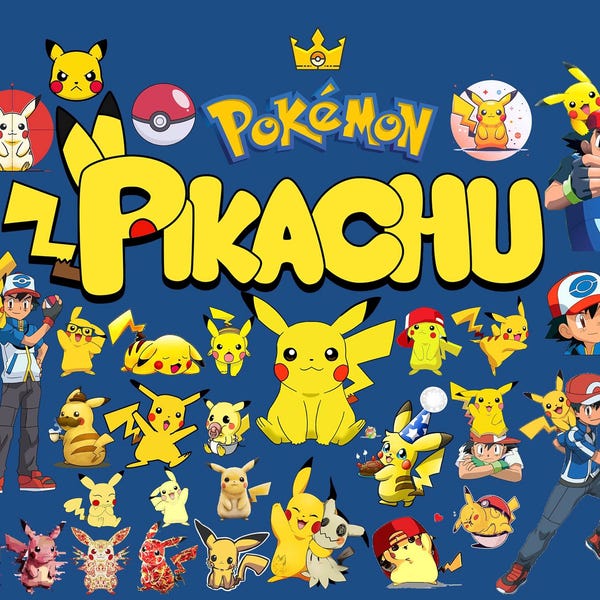 Pikachu heads - Etsy Polska