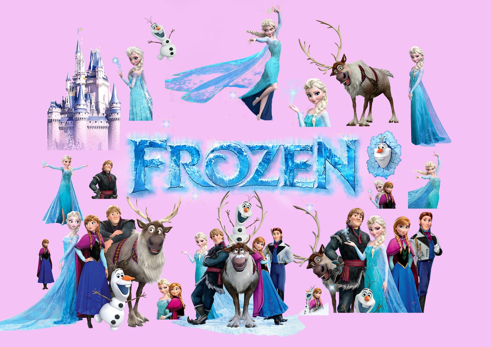 Frozen Princess PNG | Frozen Outline Svg| Frozen SVG | Frozen Clipart ...