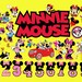 Minnie Mouse BIG Bundle SVG and PNG Clipart | Cute Printable for Minnie ...