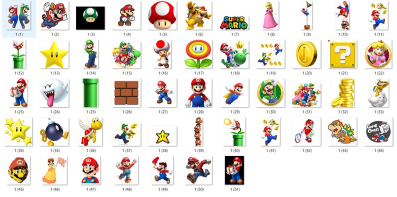 Super Mario SVG PNG Bundle for Cricut | Super Mario Png Svg, Princess ...
