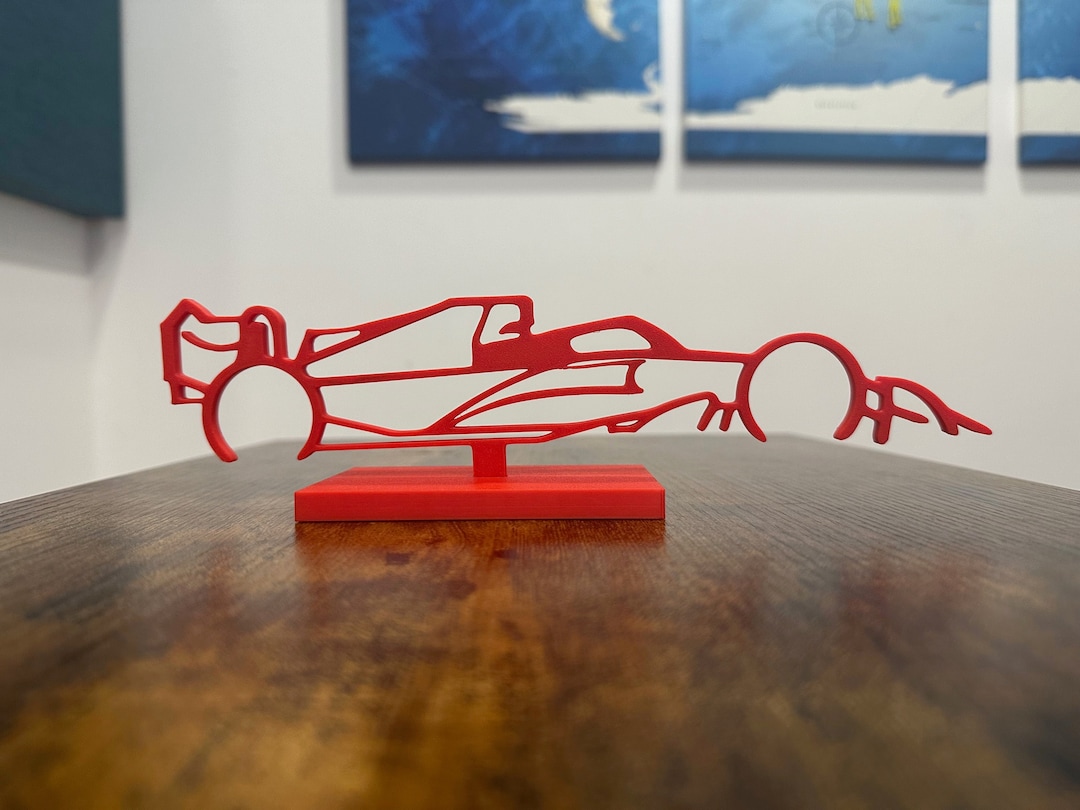 F1 Desk Art Line Art Formula 1 Gift Formula 1 Fan Gift - Etsy