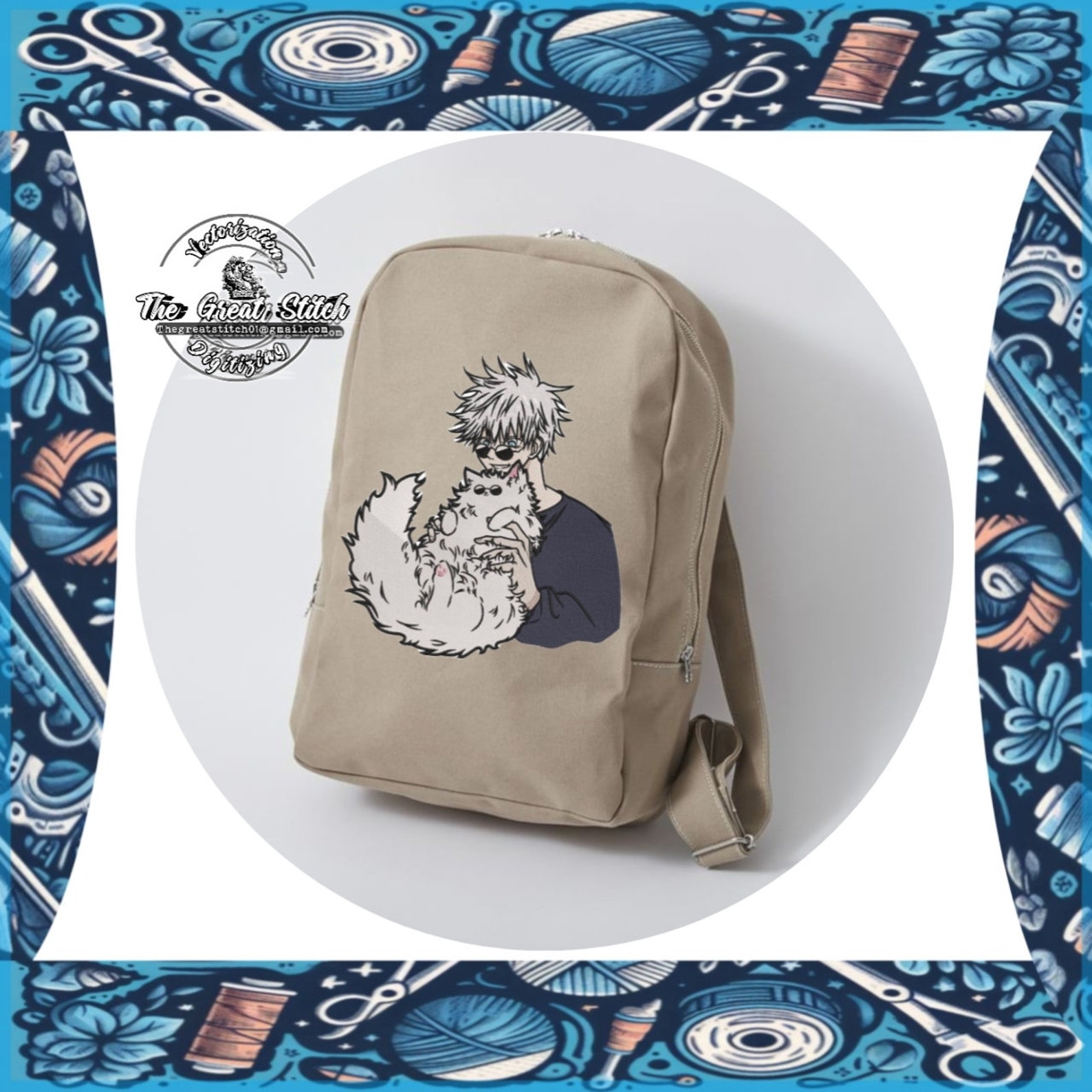 Gojo Satoru Design Gojo Pattern Perfect Digital Downloads - Etsy