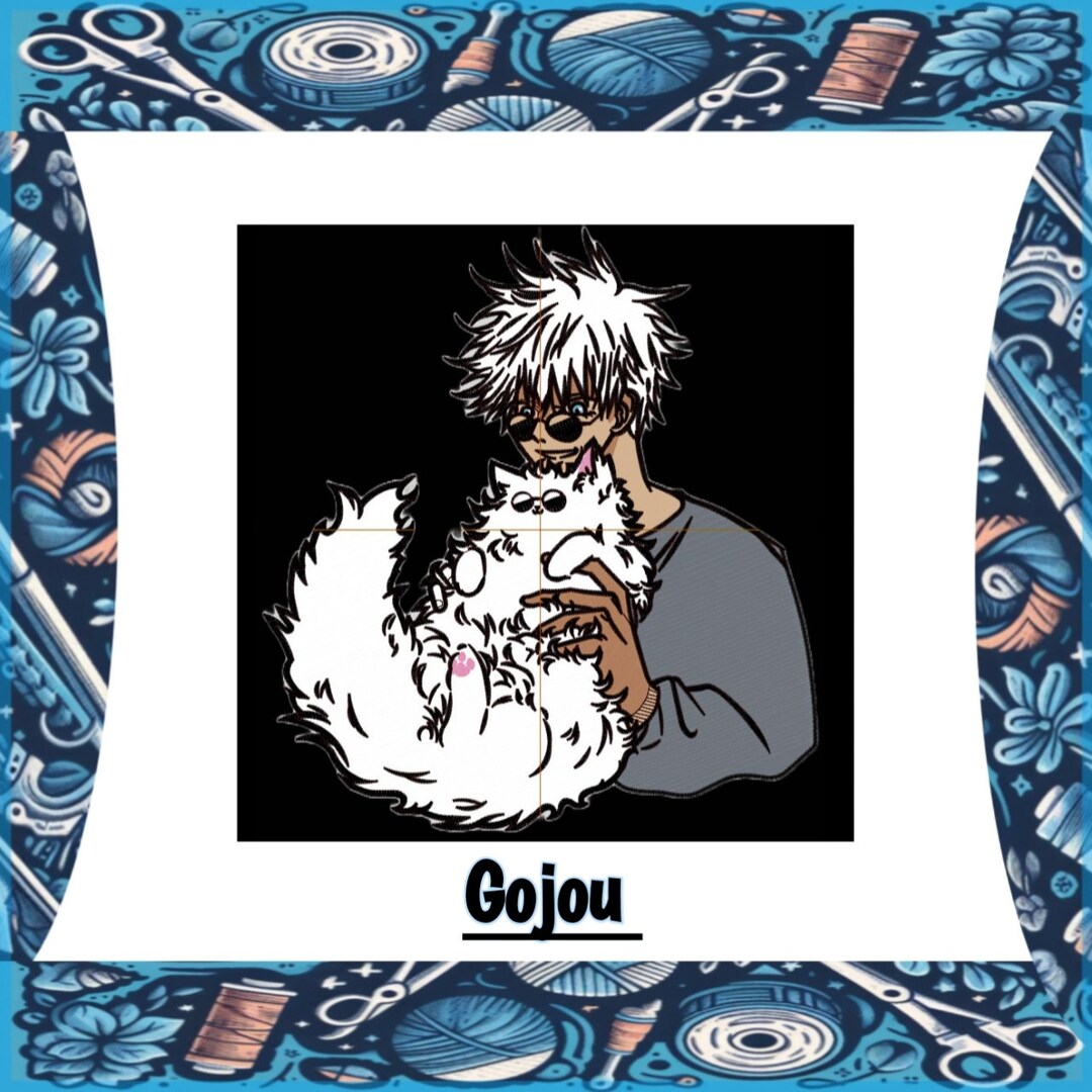 Gojo Satoru Design Gojo Pattern Perfect Digital Downloads - Etsy