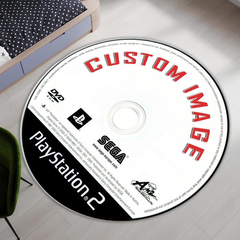 Game Disc Rug - Etsy