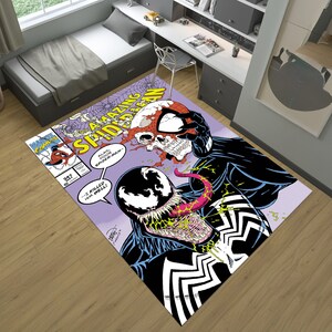 Venom Rug,spiderman Rug,themed Rug,fantastic Rug,area Rug,kids Rug ...