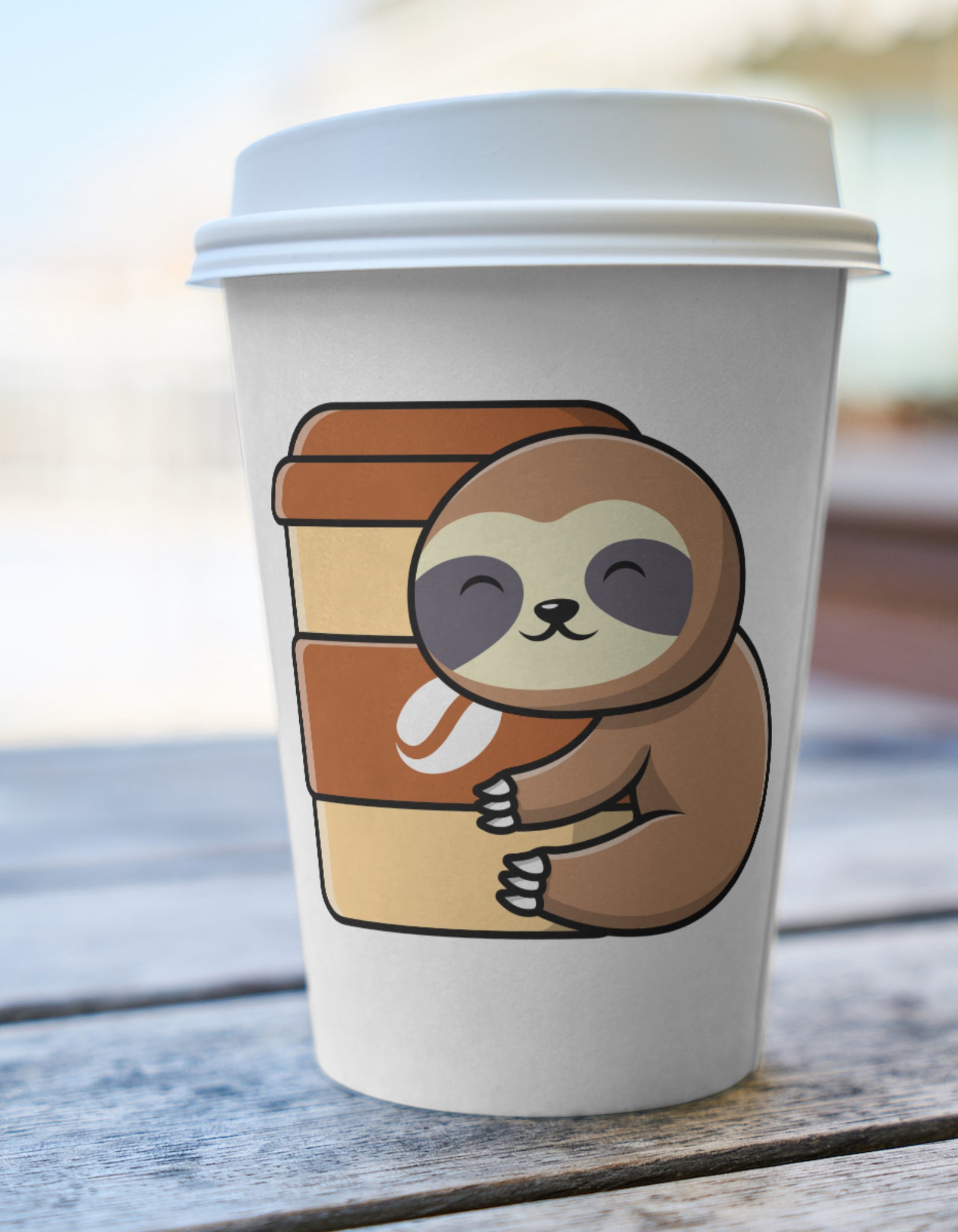 Cute Sloth SVG, Sloth Graphic Design SVG, Sloth Artwork , Sloth Print ...