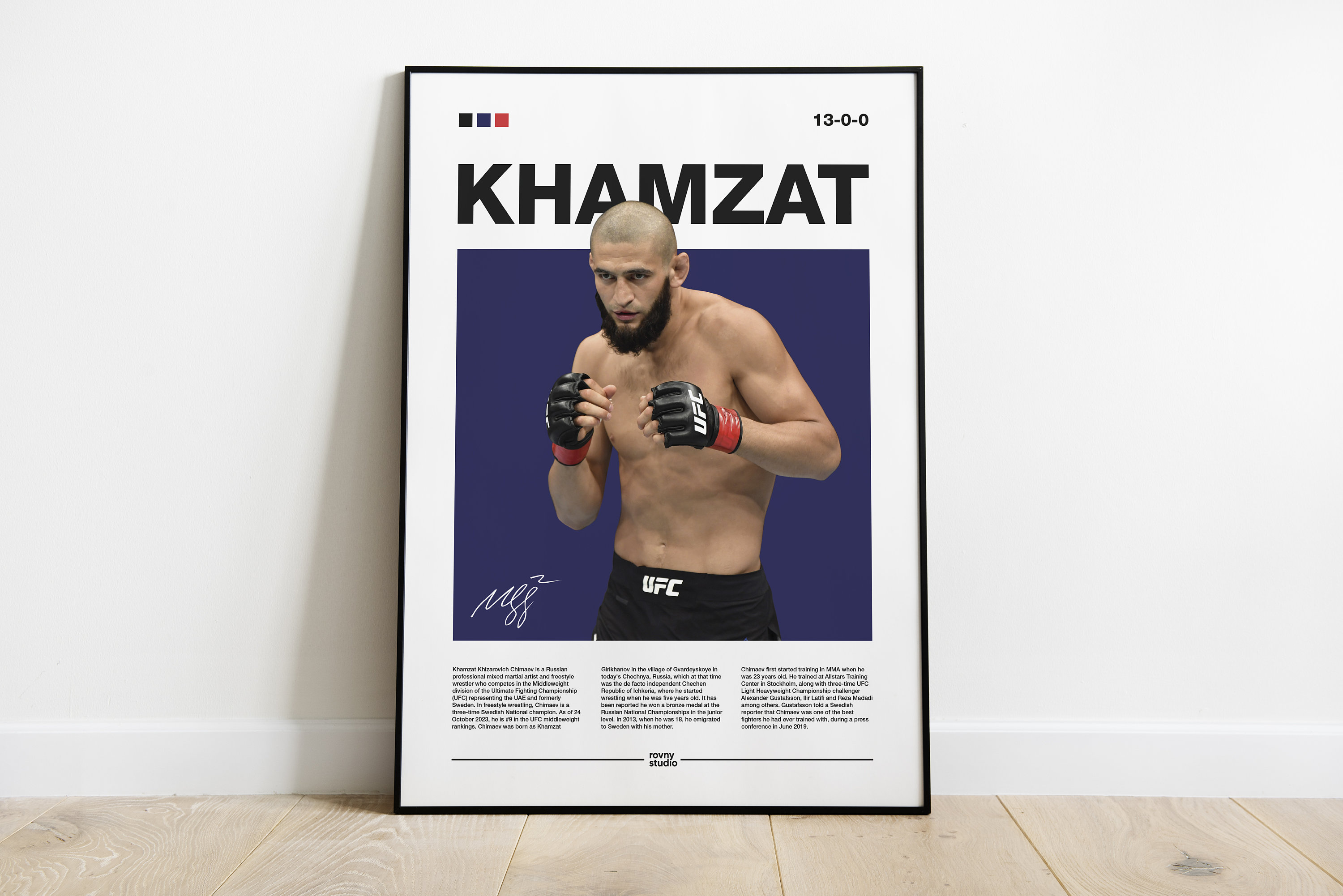 Khamzat Chimaev UFC Digital Poster Wall Art Mixed Martial - Etsy