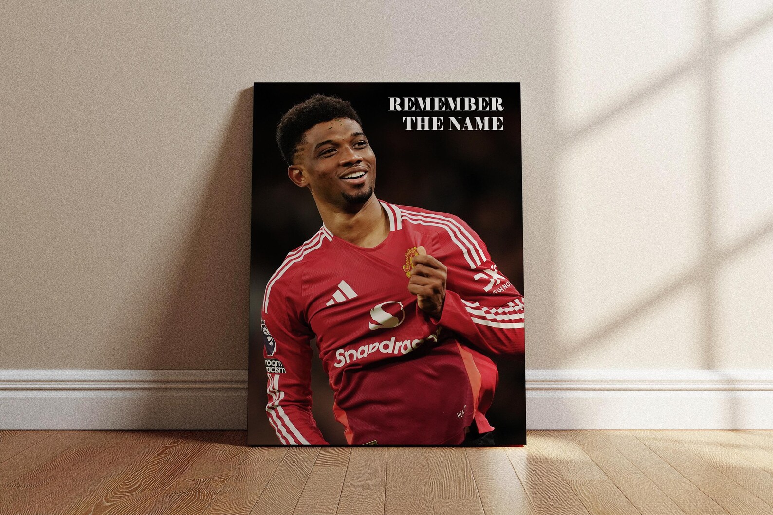 Amad Diallo Manchester United Cote D'ivoire Premier League Poster ...