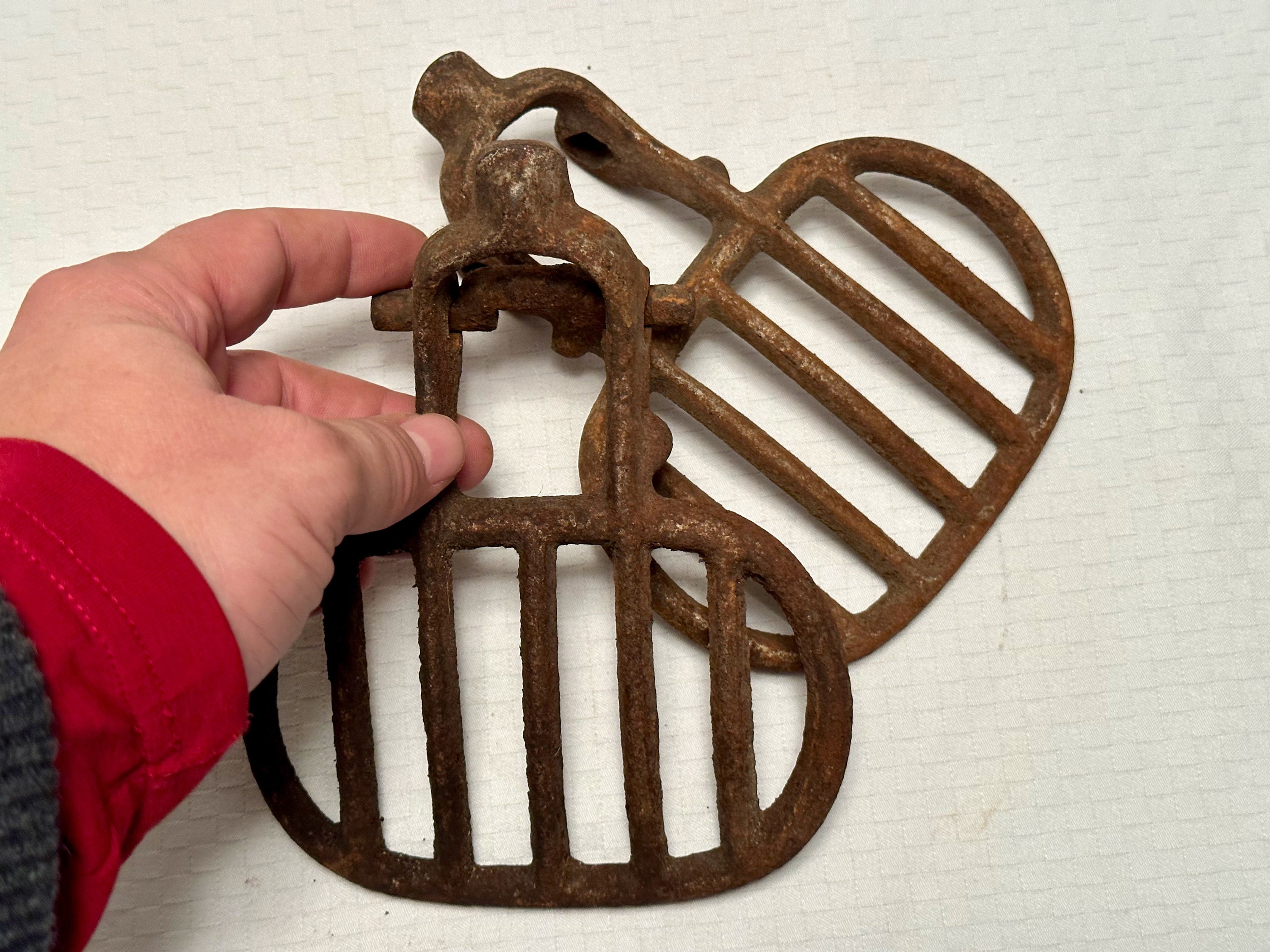 Pair of Antique Cast Iron Carriage Steps, Rustic, Industrial Decor - Etsy