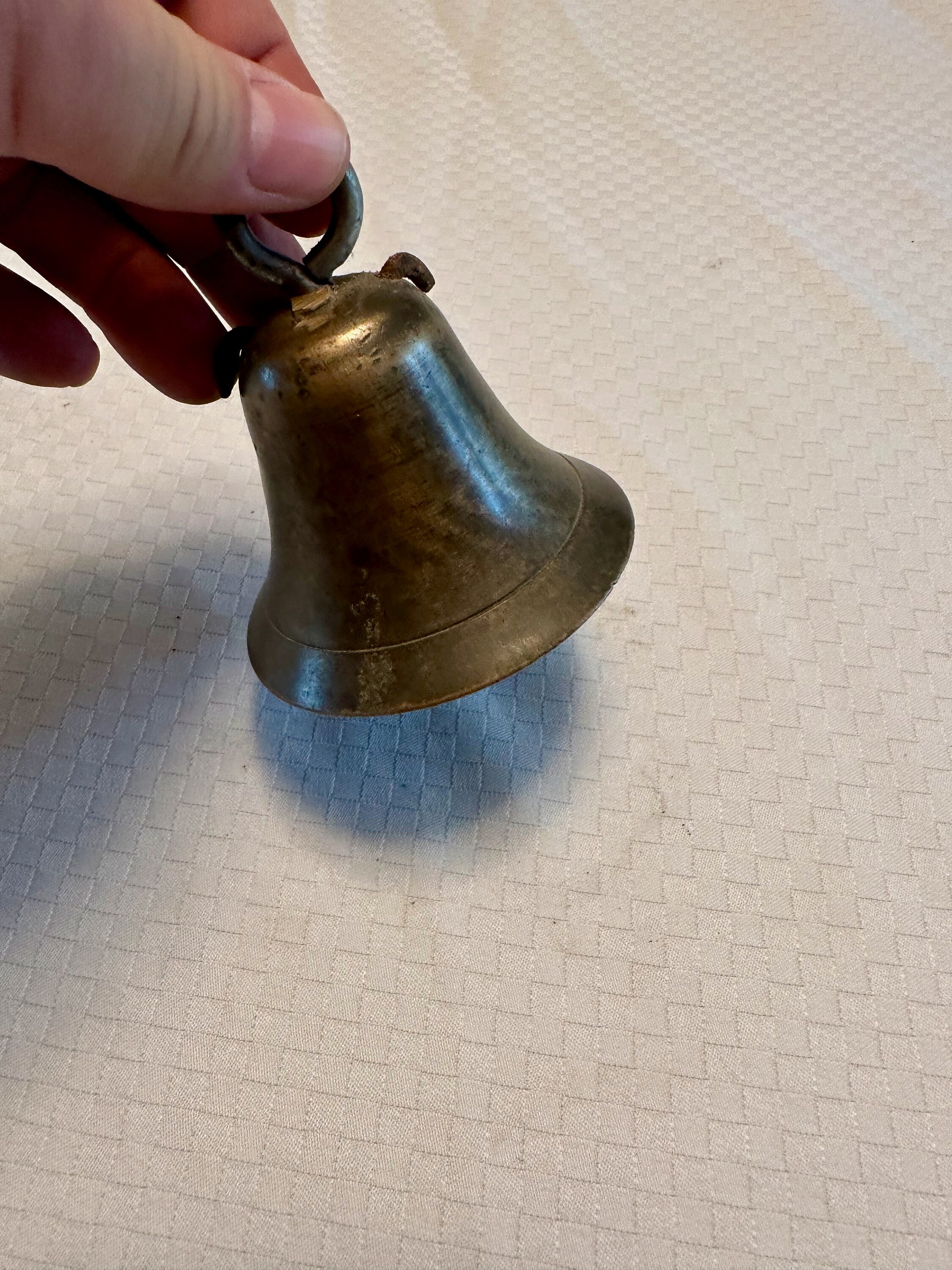 Antique Brass Bell Goat or Cow Bell Farm House Authentic - Etsy
