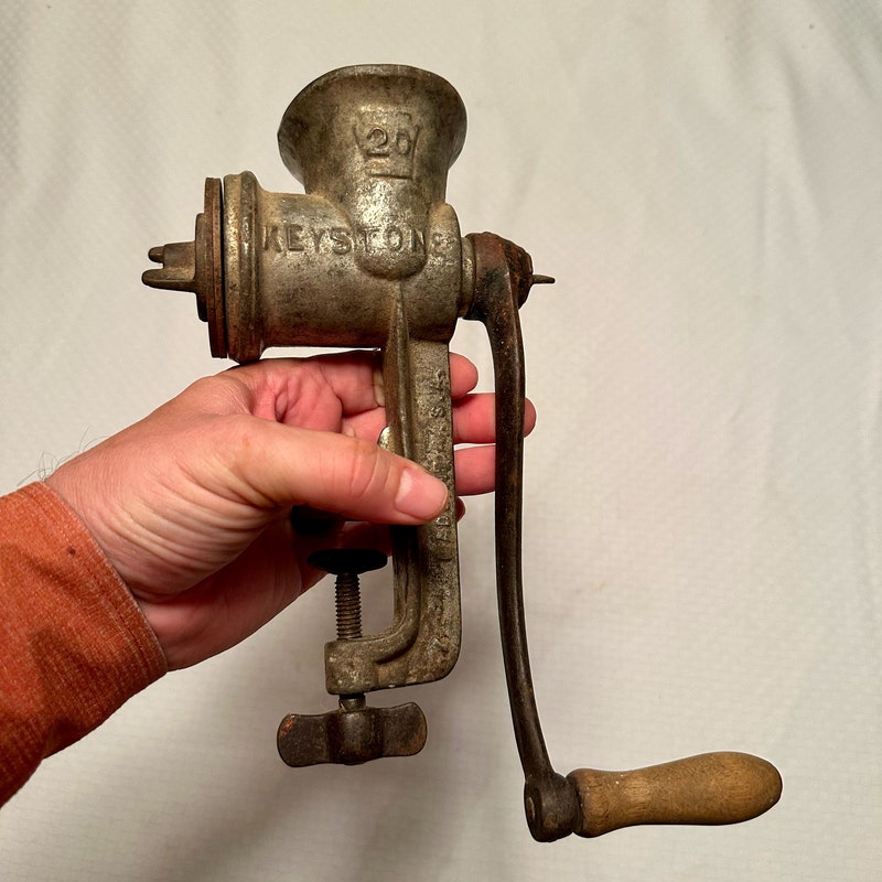 Vintage Meat Grinder - Etsy