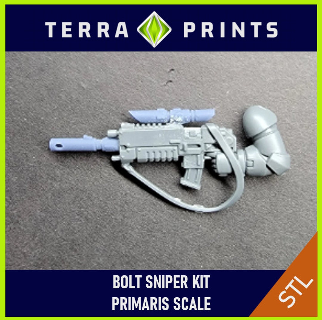 BOLTER RIFLE Sniper Kit STL Files Compatible With Sm Marines - Etsy UK BOLTER RIFLE Sniper Kit STL Files Compatible With Sm Marines - Etsy UK