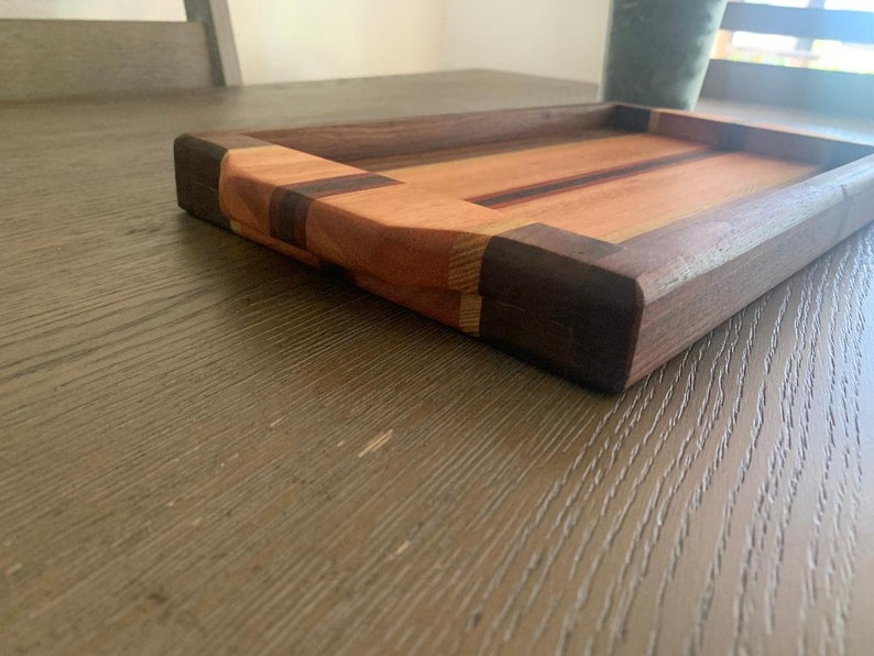 Exotic Wood Serving Tray - Etsy