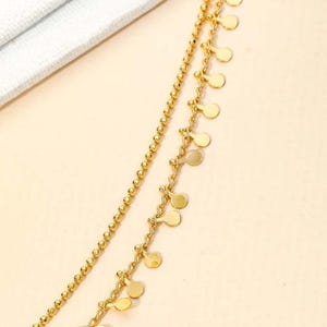 Catalina Double Layered Chain Necklace | Women's Layering Jewelry ...
