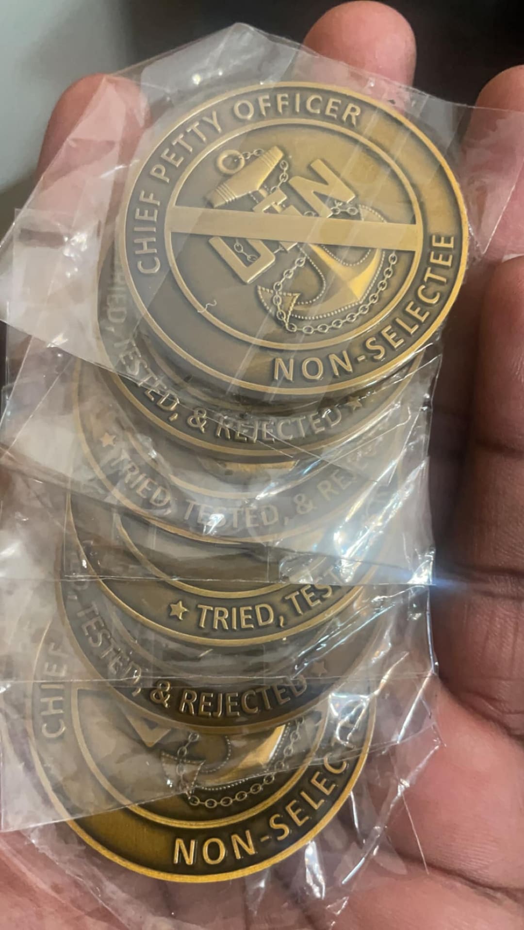 Navy Coin - Etsy