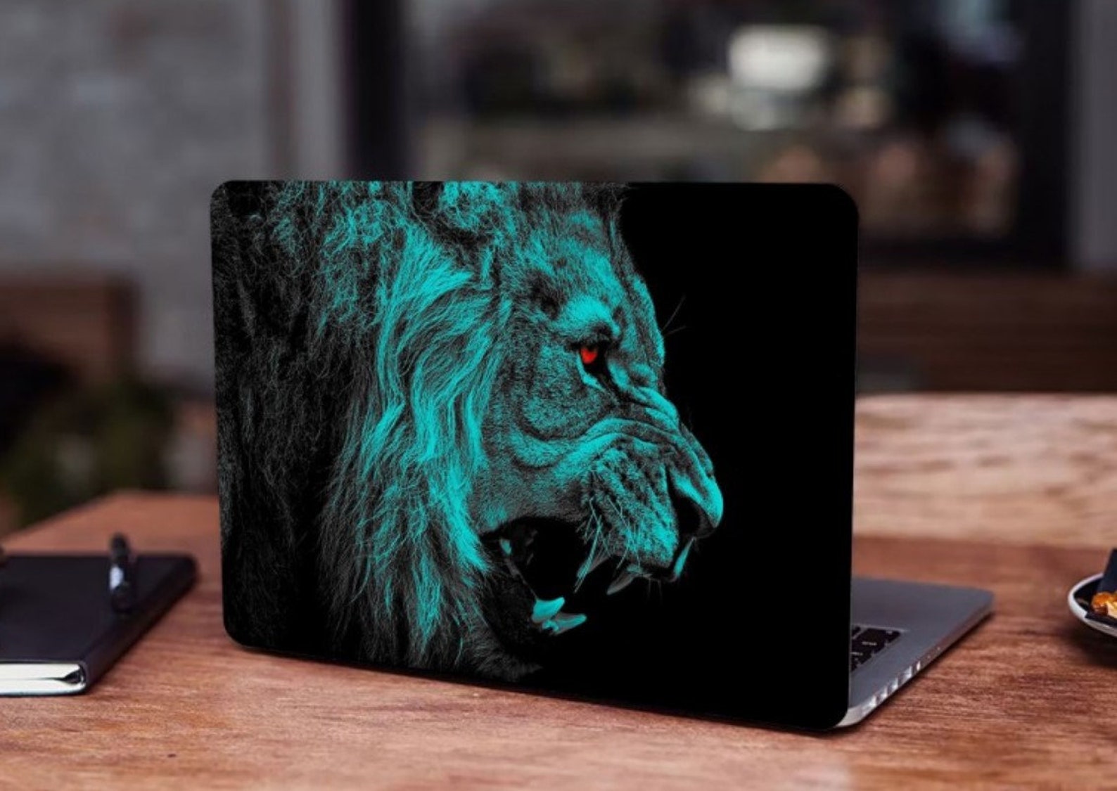 Lion Lenovo Laptop Decals Painting for Mac, Asus, Acer, Dell, HP ...