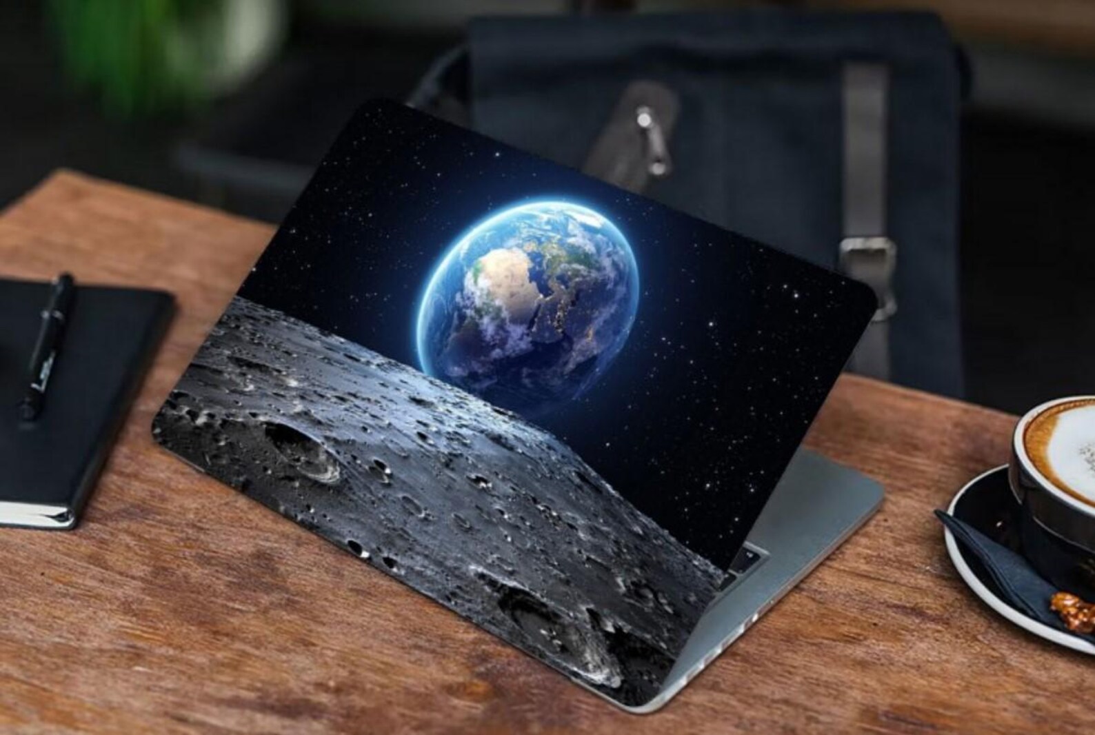 Apple Laptop Cover, Computer Skin 15"-13", Laptop Vinyl Sticker Space ...
