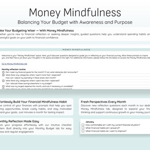 Google Sheets Budget Spreadsheet Monthly Budget Template Financial ...