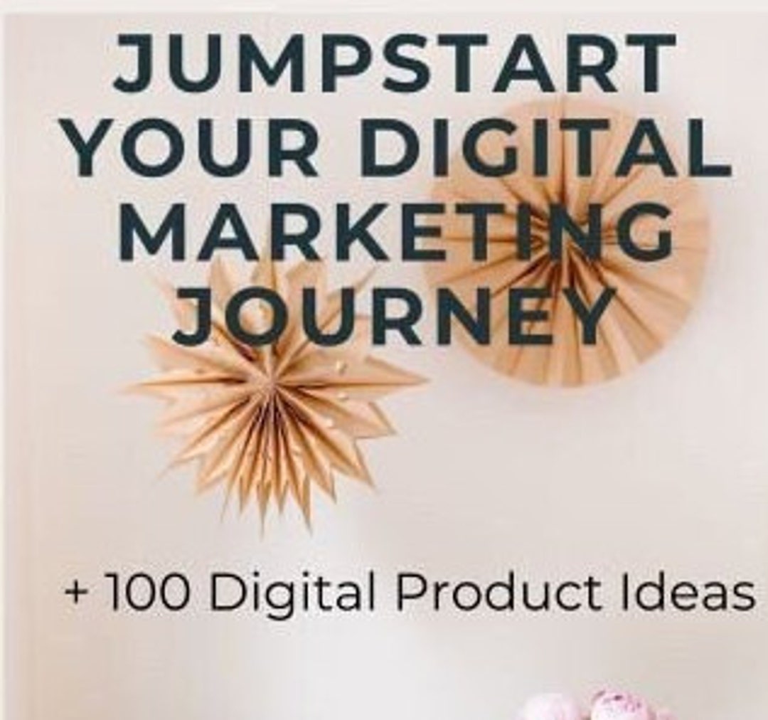 Digital Marketing Dynamo Your Ultimate Eguide to Jumpstart Success - Etsy