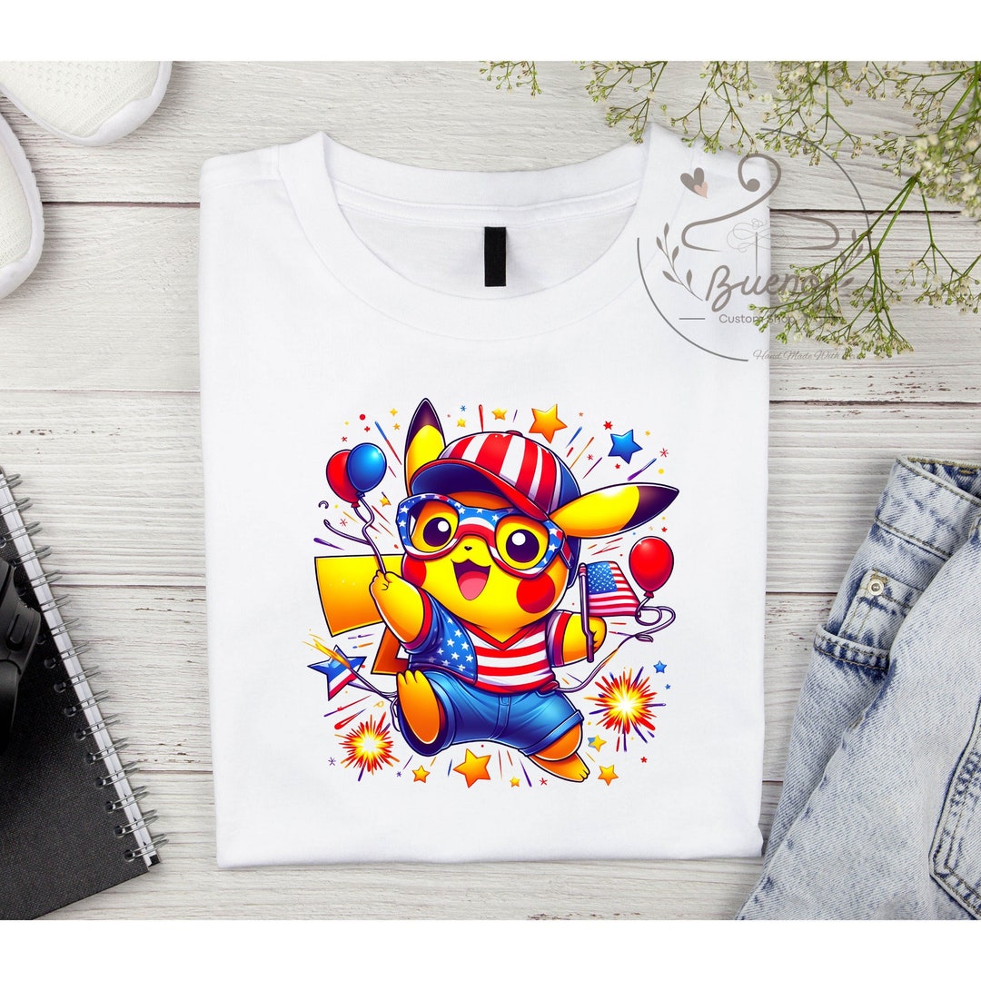 4th of July Shirt, Patriotic Cartoon Shirt, 4th of July Shirt ...