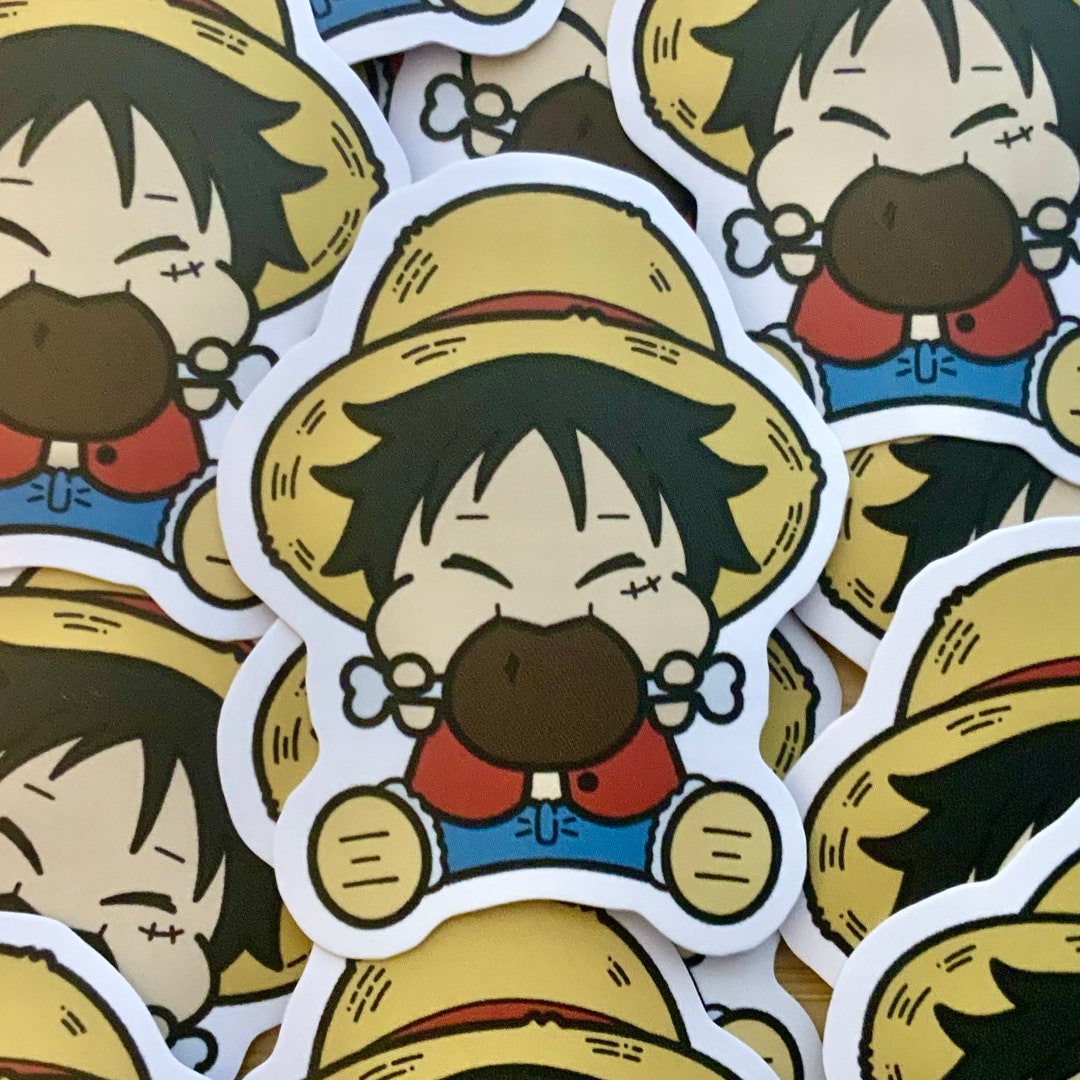 OP Straw Hat Pirate Anime Sticker - Etsy