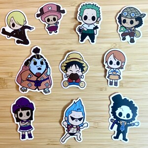 OP Straw Hat Pirate Anime Sticker - Etsy