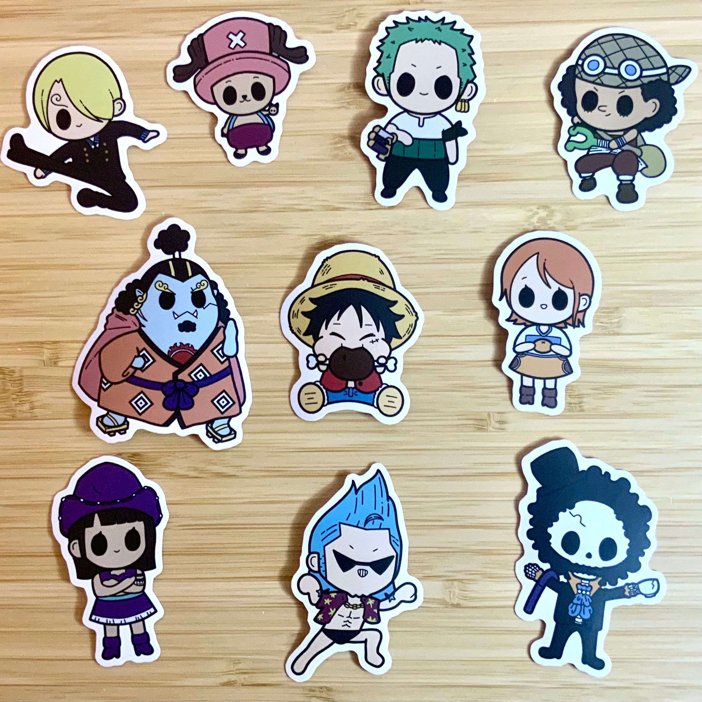 OP Straw Hat Pirate Anime Sticker - Etsy