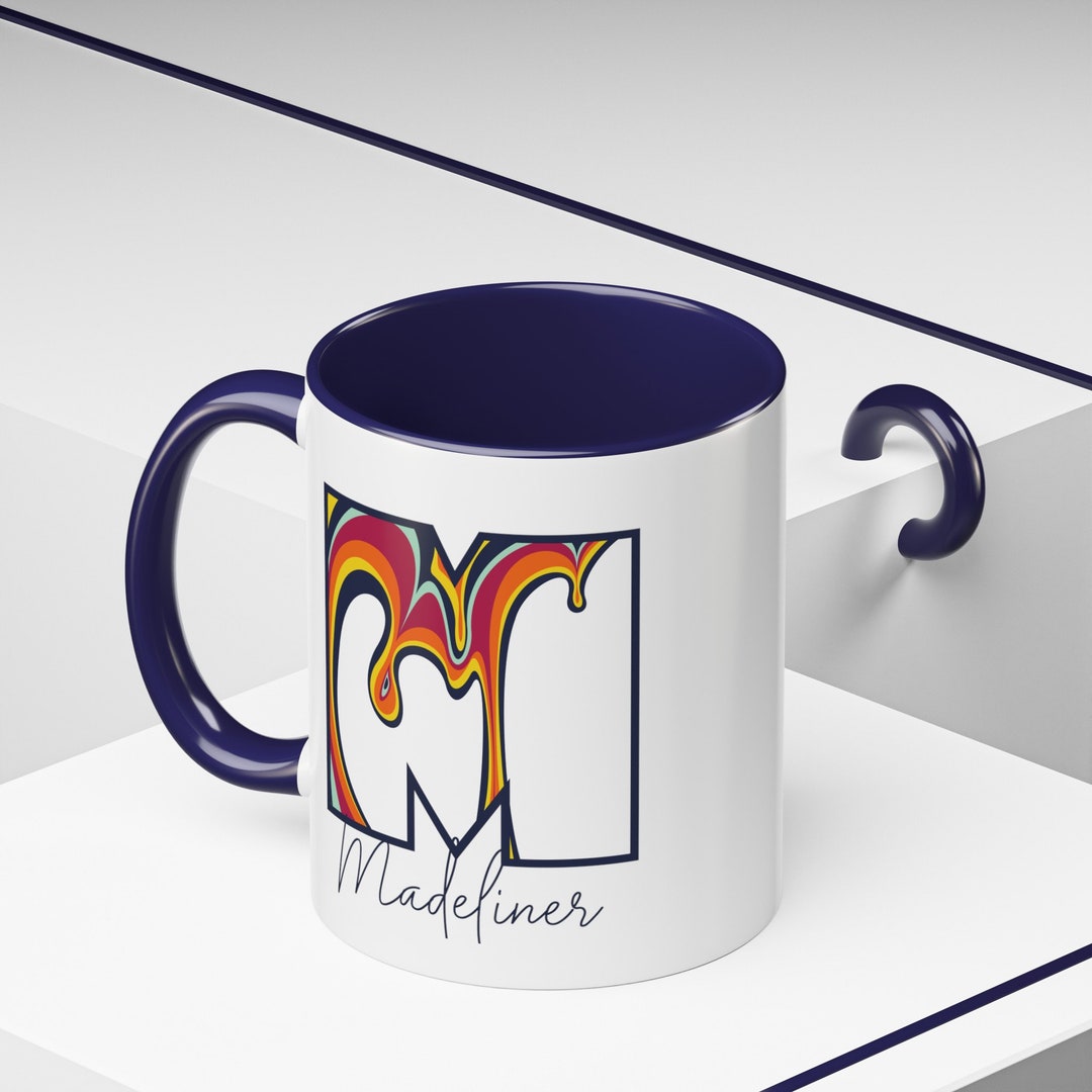 Personalize Initial Name Mug, Customizable Mug, Custom Gift, Monogram ...