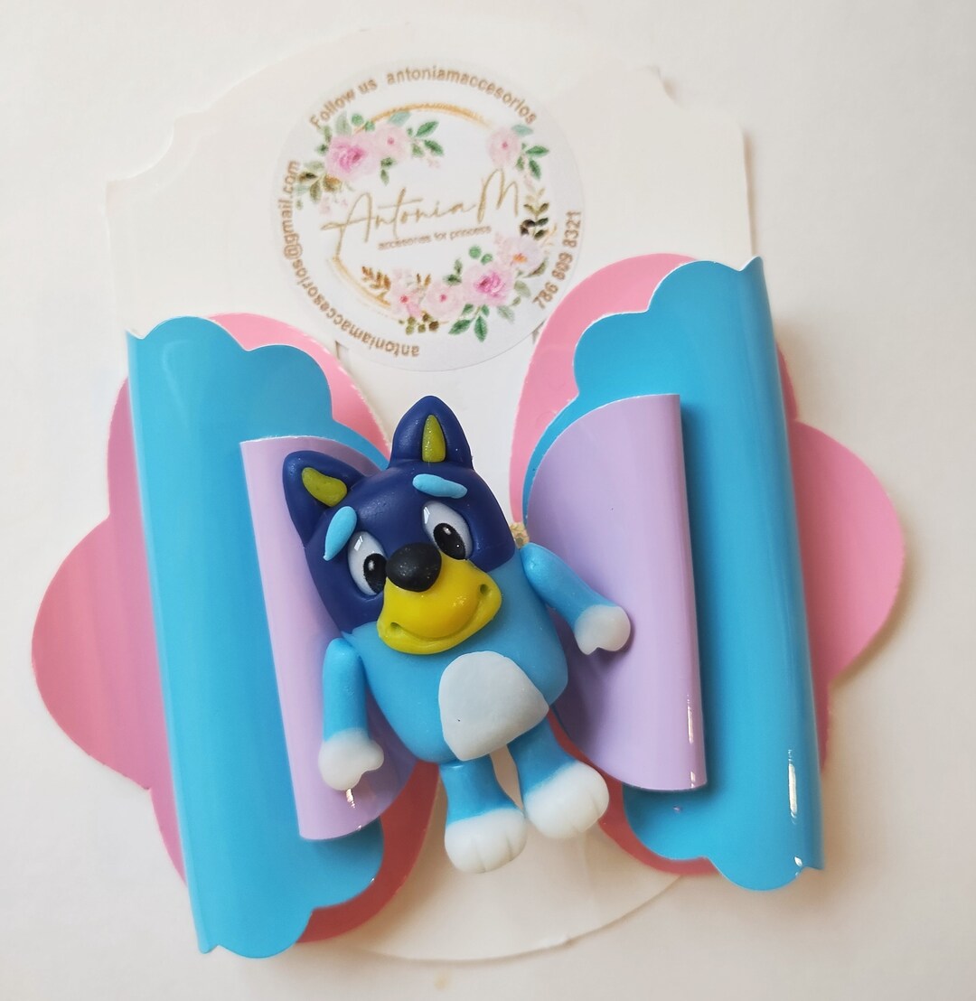 Bows Bluey Bingo Hair Clip Gift for Girl Hair Accessories Disney ...
