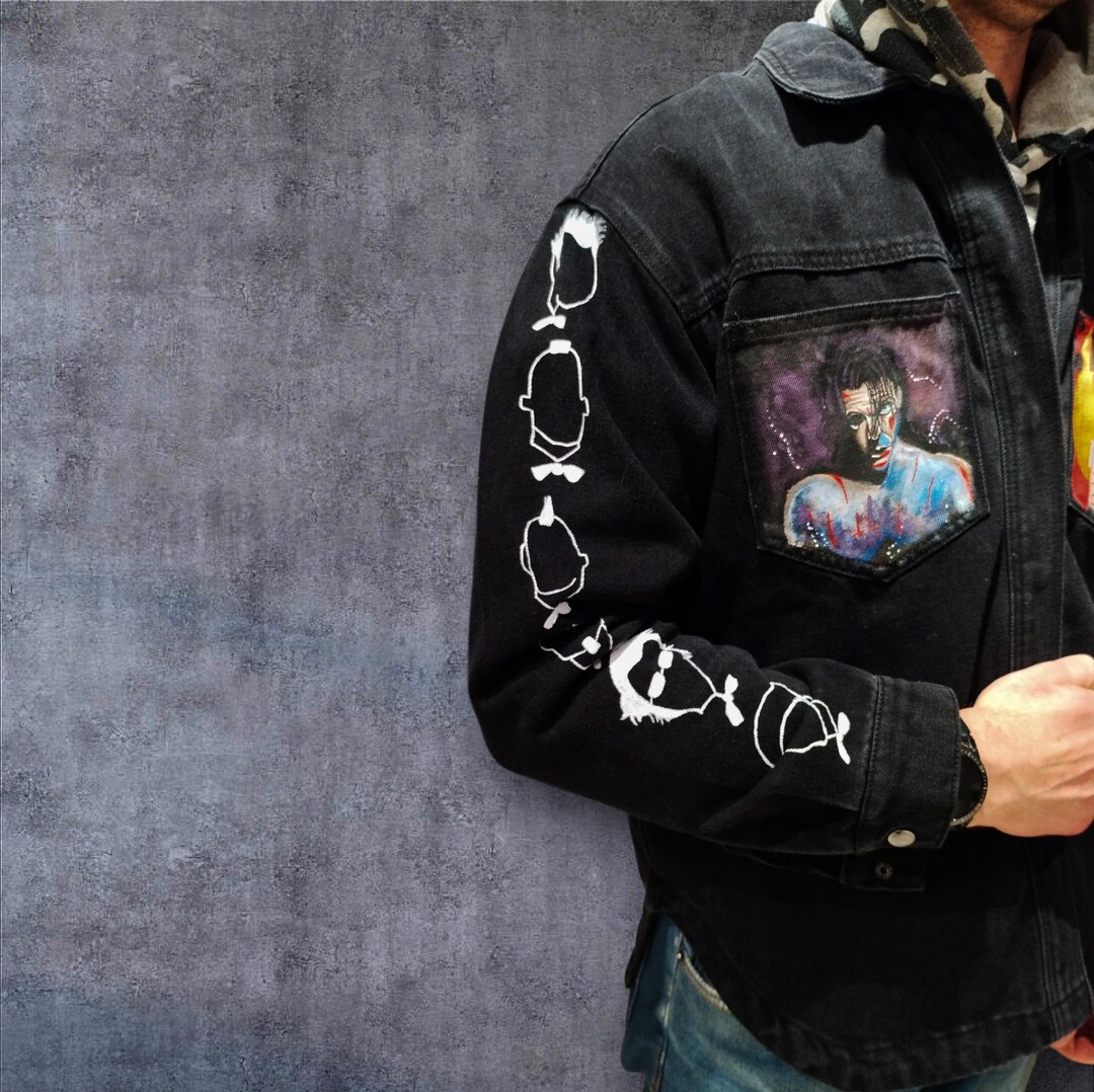Personalized Denim Jacket, Customized Jean Jacket, Unique Jacket - Etsy