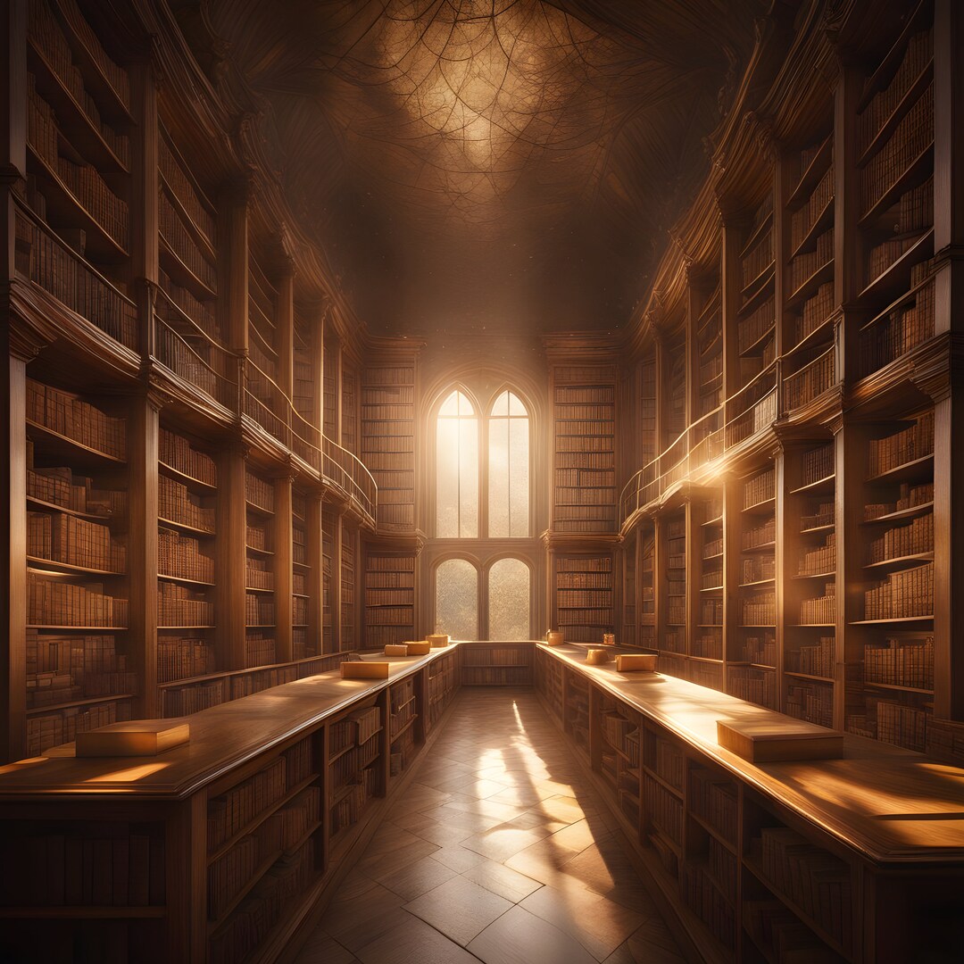 A Secret Library - Etsy