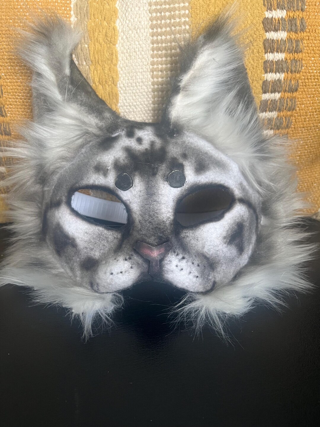 Gray Cat Mask - Etsy