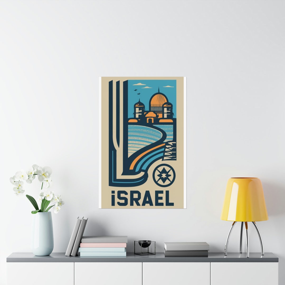 Israel Iconic Matte Vertical Posters - Etsy